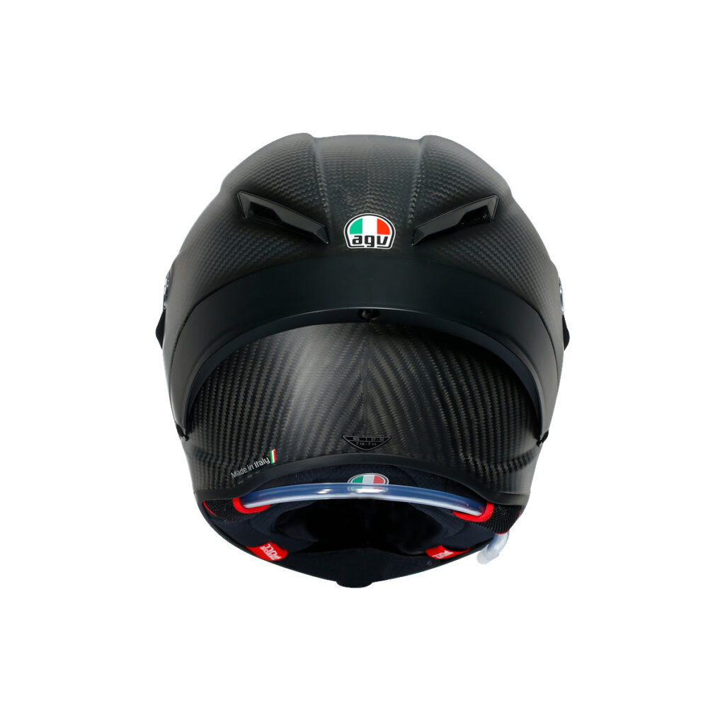 CASCO AGV PISTA GP RR AGV E2206 MONO MATT CARBON - Cascos de Moto Italianos